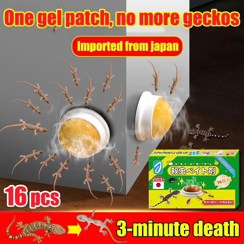 One gel patch, no more geckos racun cicak paling berkesan 16pcs/box ...
