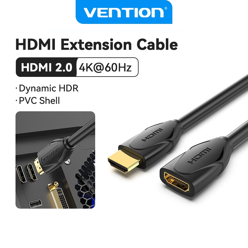 Vention HDMI Extension Cable 4K 60HZ HDMI-compatible HDMI Male to ...