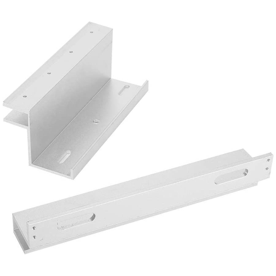 Electric Magnetic Lock Bracket, Glass Door U and L Mounting Bracket ...