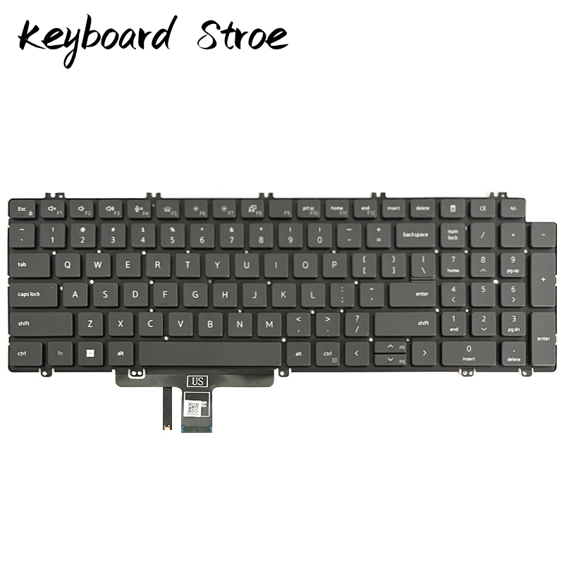 For Dell Latitude 5520 5521 5530 5531 5540 New Laptop Keyboard ...
