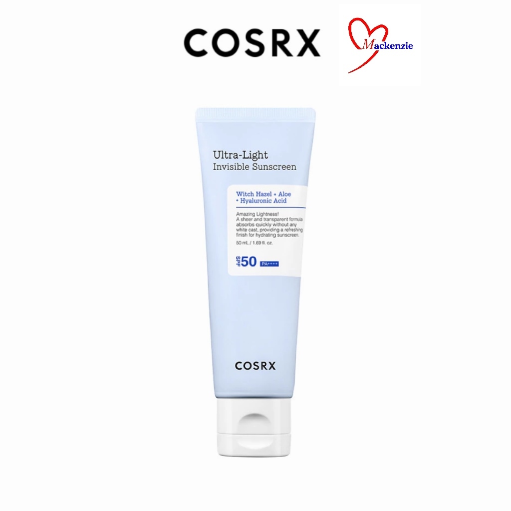 COSRX Ultra Light Invisible Sunscreen SPF50 PA++++ 50ml | Shopee Malaysia