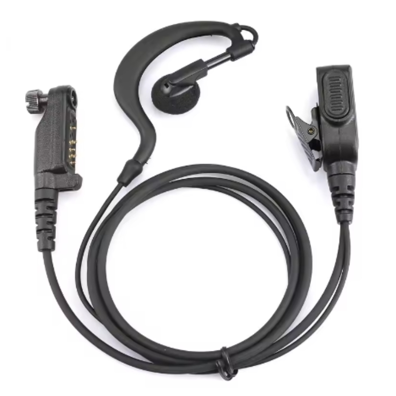 Hytera G-shape Earhook Earpiece PTT Mic Microphone Headset for HYT ...