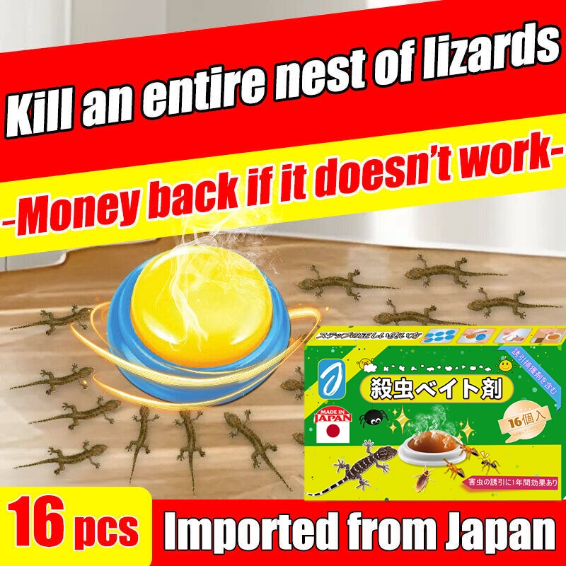 KIll an entire nest of lizards16pcs/box Tang racun cicak paling kuat ...