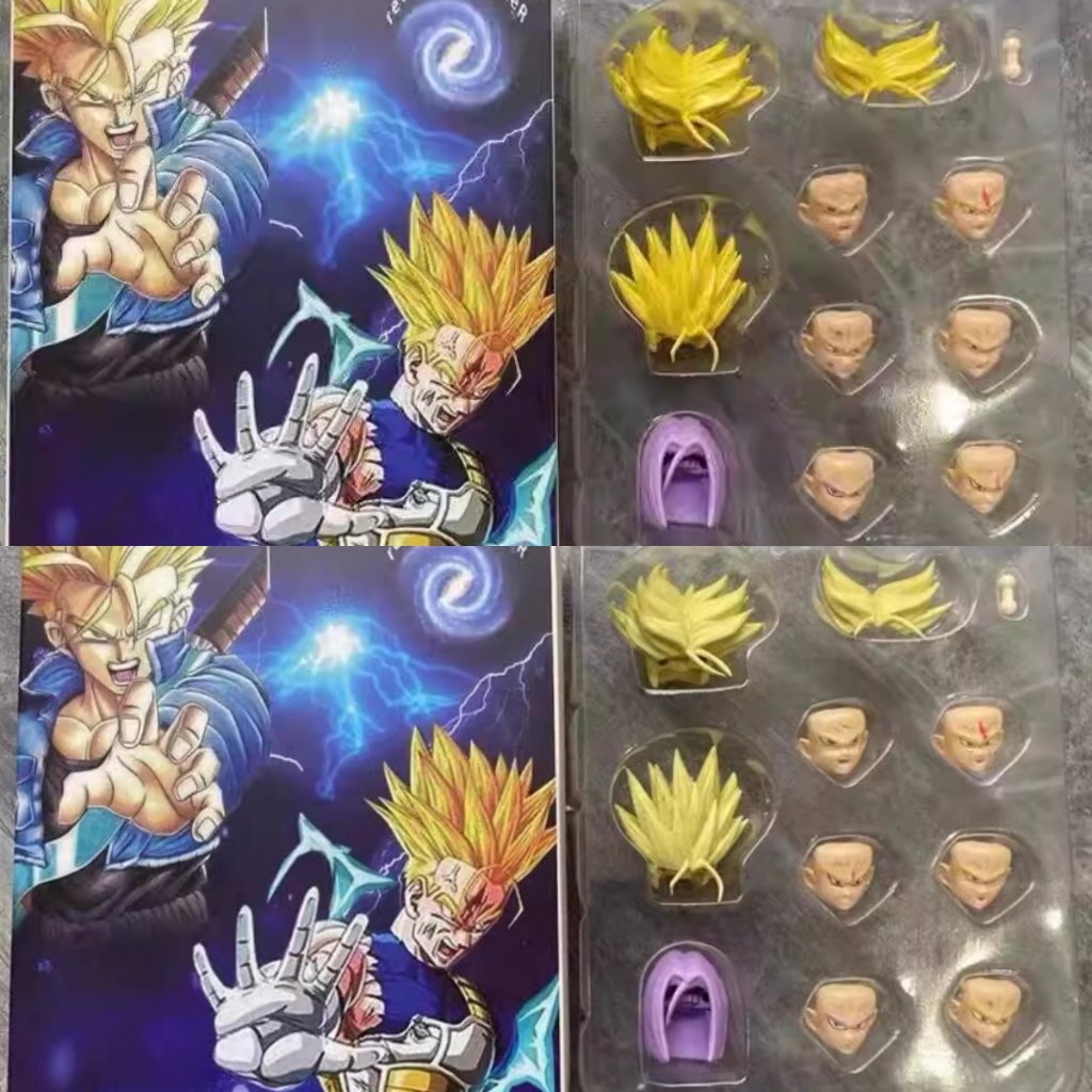 SHF Dragon Ball Trunks Super Saiyan 2.0/3.0 Accessory Pack | Shopee ...