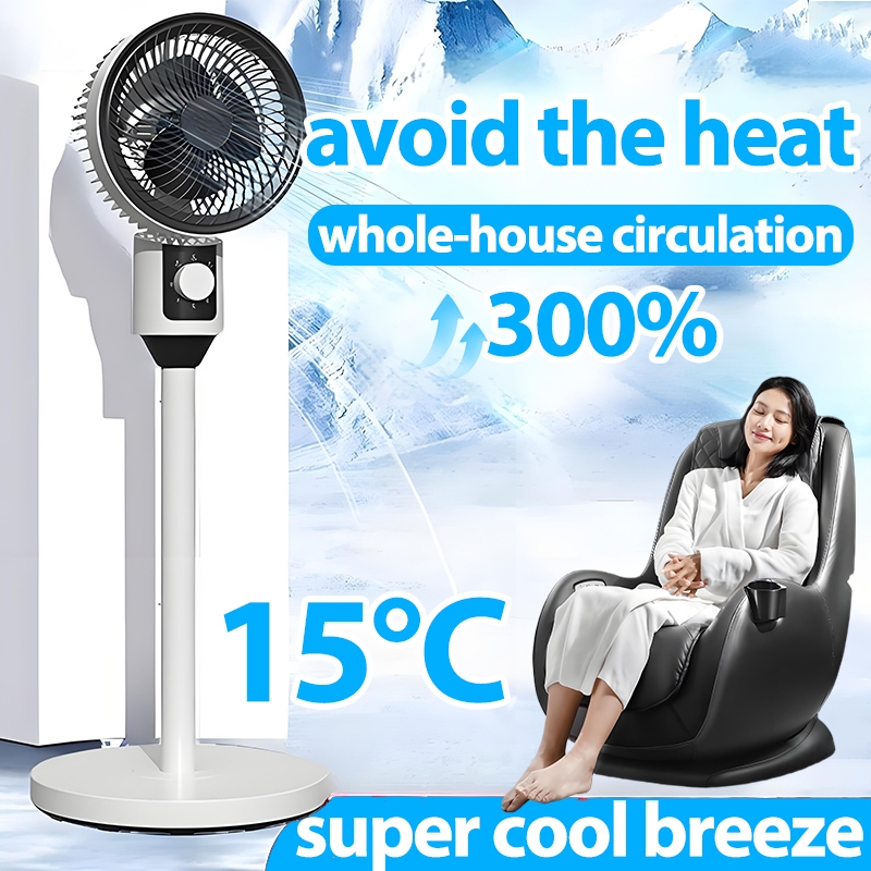 Intelligent Air circulation fan Air Strong Wind shaking head 3D ...