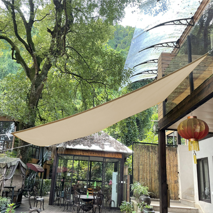 600D Waterproof Polyester Fabric Awning Outdoor Sun Shade Sail Canopy ...
