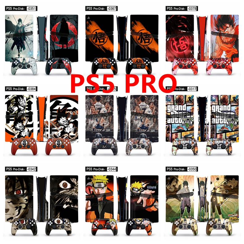 50 Colors Skin Sticker Compatible with Sony Playstation 5 Pro Disc ...