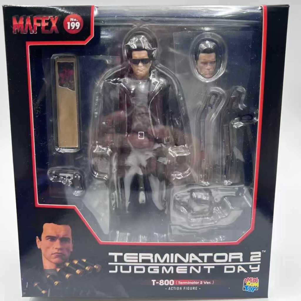 Mafex Terminator 2 Judgement Day Figure Mafex No.199 T-800 Arnold T2 ...