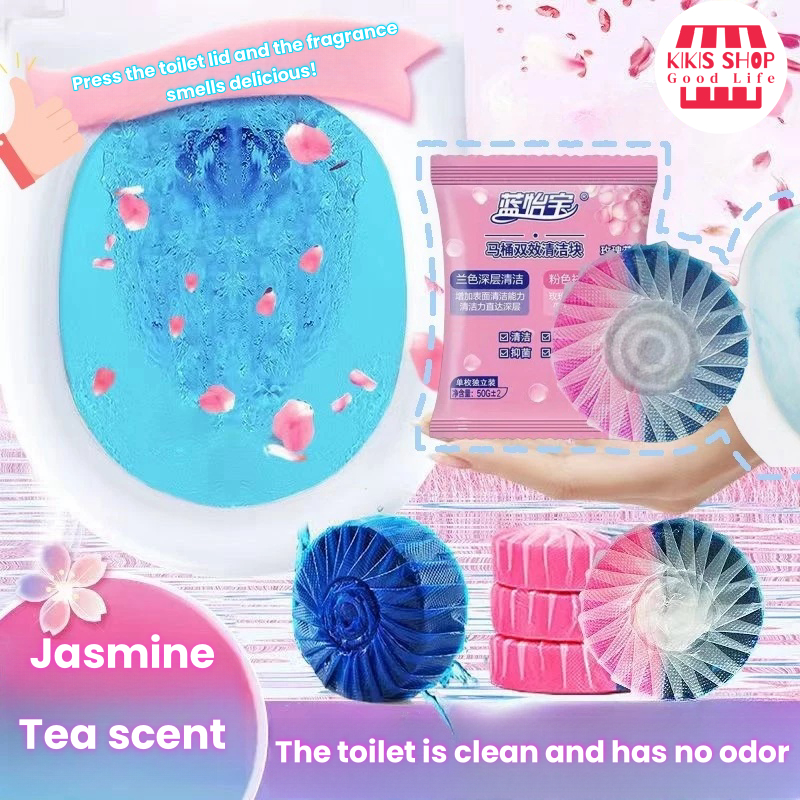 (New formula) 2IN1 toilet deodorant blocks Remove stains twice as ...