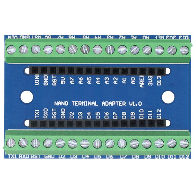 Arduino NANO V3.0 GPIO Interface Expansion Board IO Shield V1.0 Simple ...