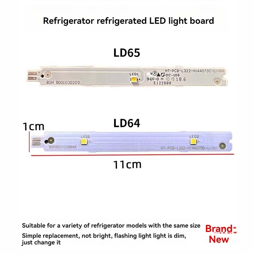 Ready Stock Siemens/Bosch Refrigerator LED Light Bar Light Body ...