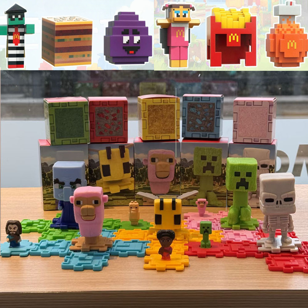 2025 McDonalds Minecraft Movie Happy Meal Mcdo Minecraft Collectible