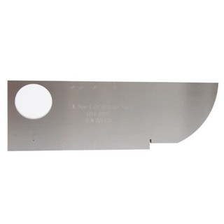 IIW-Type2 Block Ultrasonic Block 4.0" Radius, 2.0"and 0.60" Diameter ...