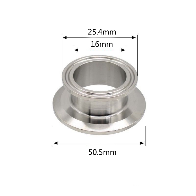 Tri Clamp Reducer End Cap 25.4 X50.5MM SS304 Stainless Steel 50.5mm ...