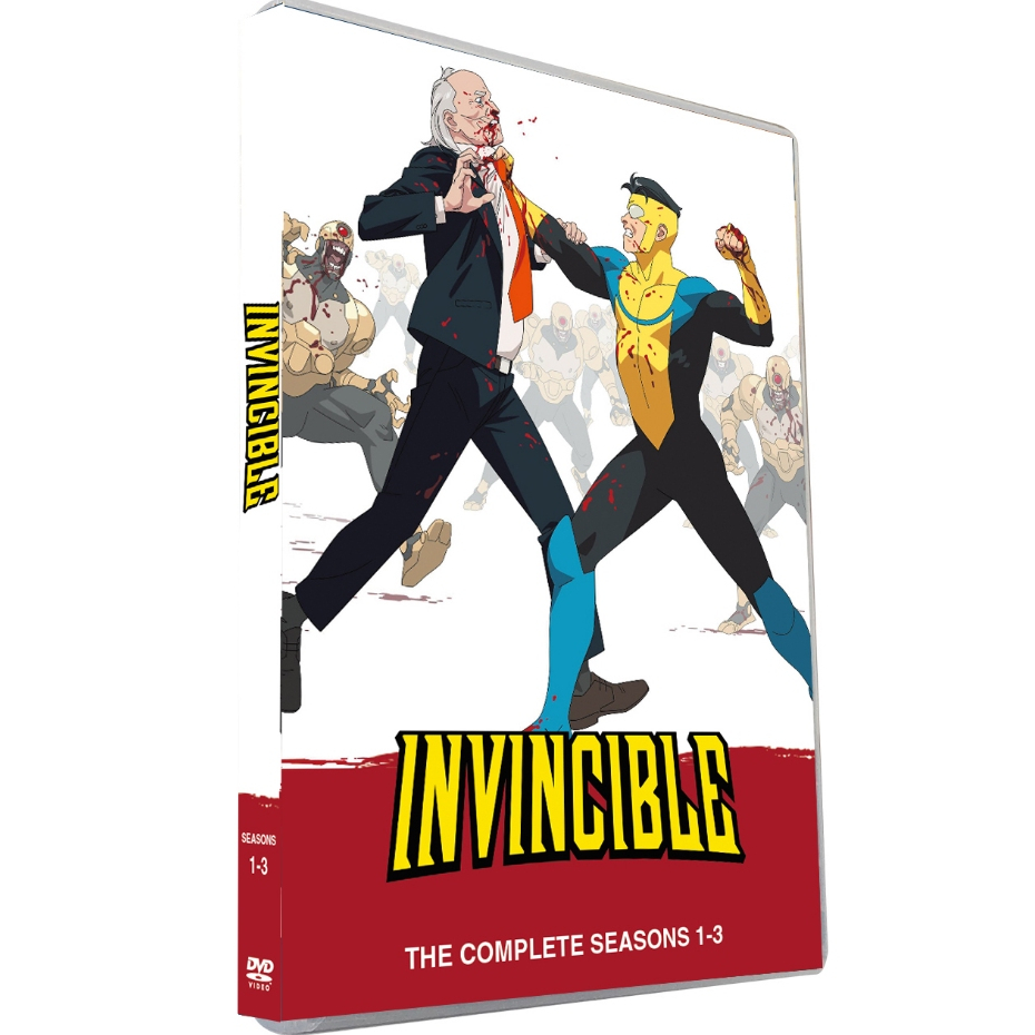 Original Anime Invincible Season 1-3 HD DVD Hobby Collection | Shopee ...