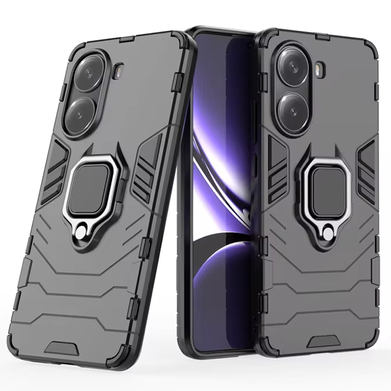 Shockproof Hard Casing Case with Metal Stand for Poco X7 Pro X6 Pro X5 ...