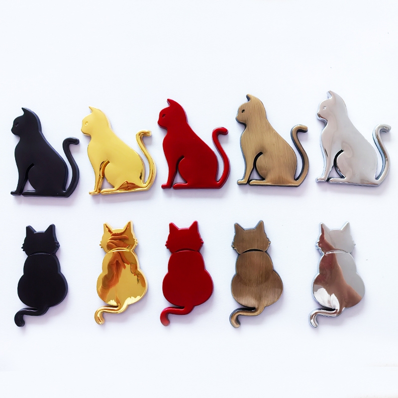 1 x Metal Hello Kitty Lovely Cat Logo Car Auto Bike Decorative Emblem ...