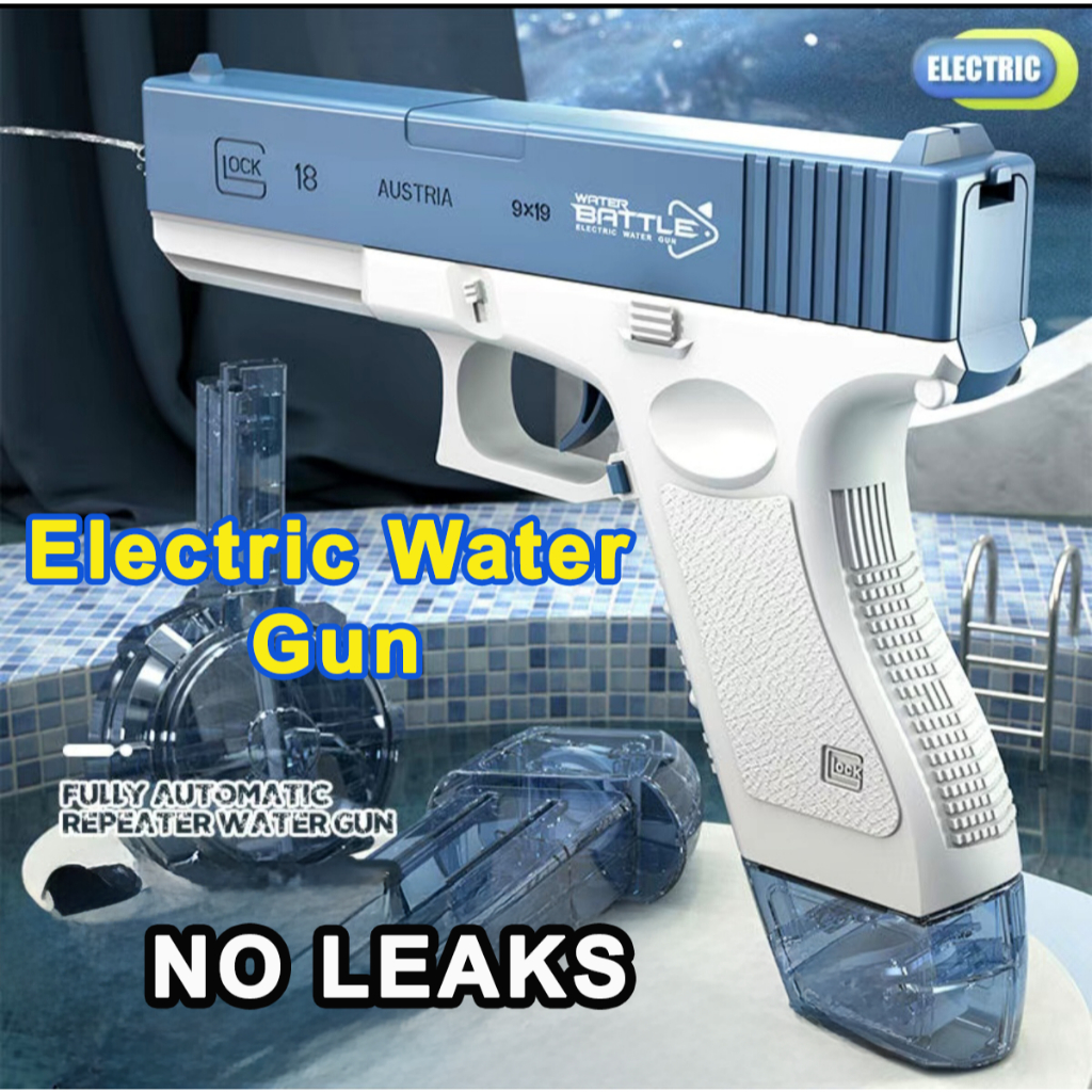 Outdoor Toy Water Gun Electric Continuous Fire Water Gun Automatic High ...