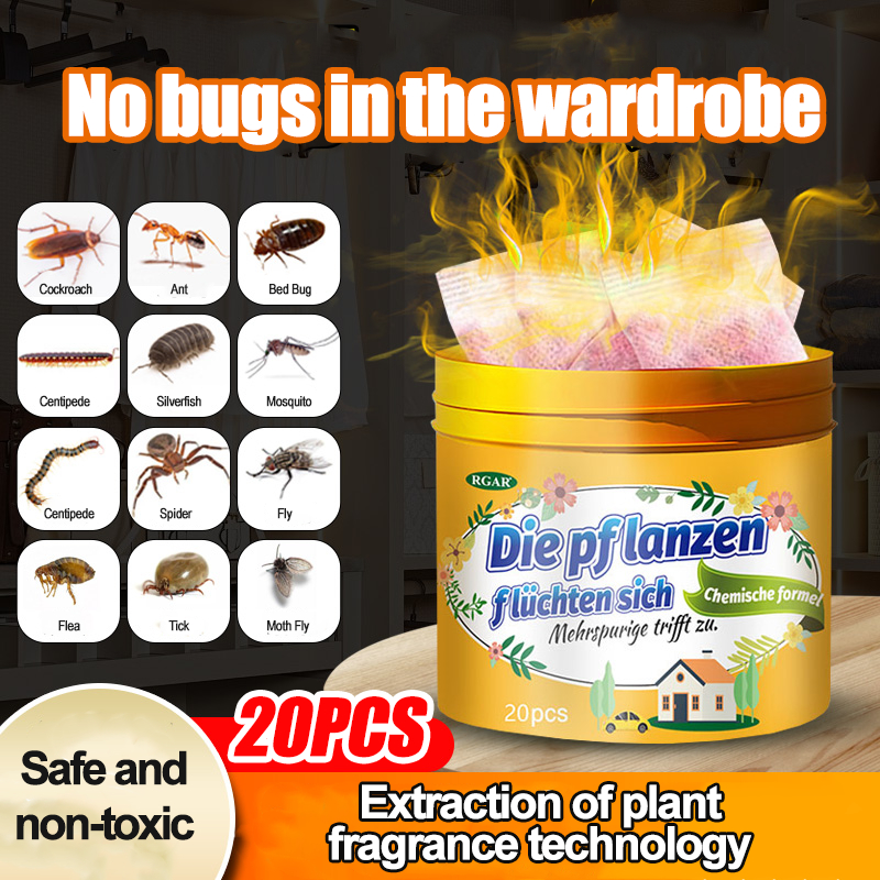 【🇸🇬𝗦𝗚 𝗦𝗧𝗢𝗖𝗞】Insect Repellent Sachets Floral Scented Safe Non-toxic ...