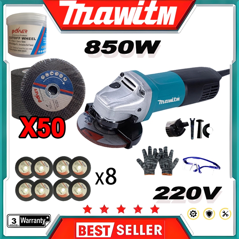 MAWITM-4 Inch Angle Grinder 850W 220V Cutter Tools Grinding Cutting ...