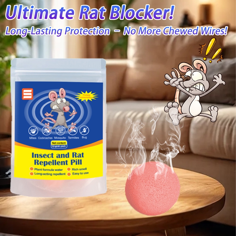 Say Bye to Rats! RB Rat repellent Mouse repellent Ubat halau tikus Long ...