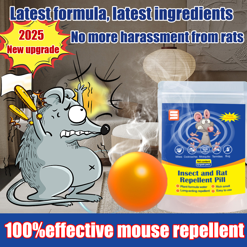 2024 latest model Smell tracking drives mice TTG Rat repellent gel ...