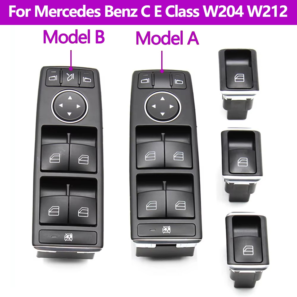 RHD Power Window Regulator Switch Button For Mercedes Benz C E Class ...