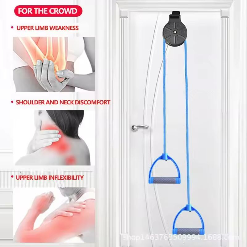 Shoulder Pulley Over Door Rehab Exerciser Shoulder Rehabilitation ...