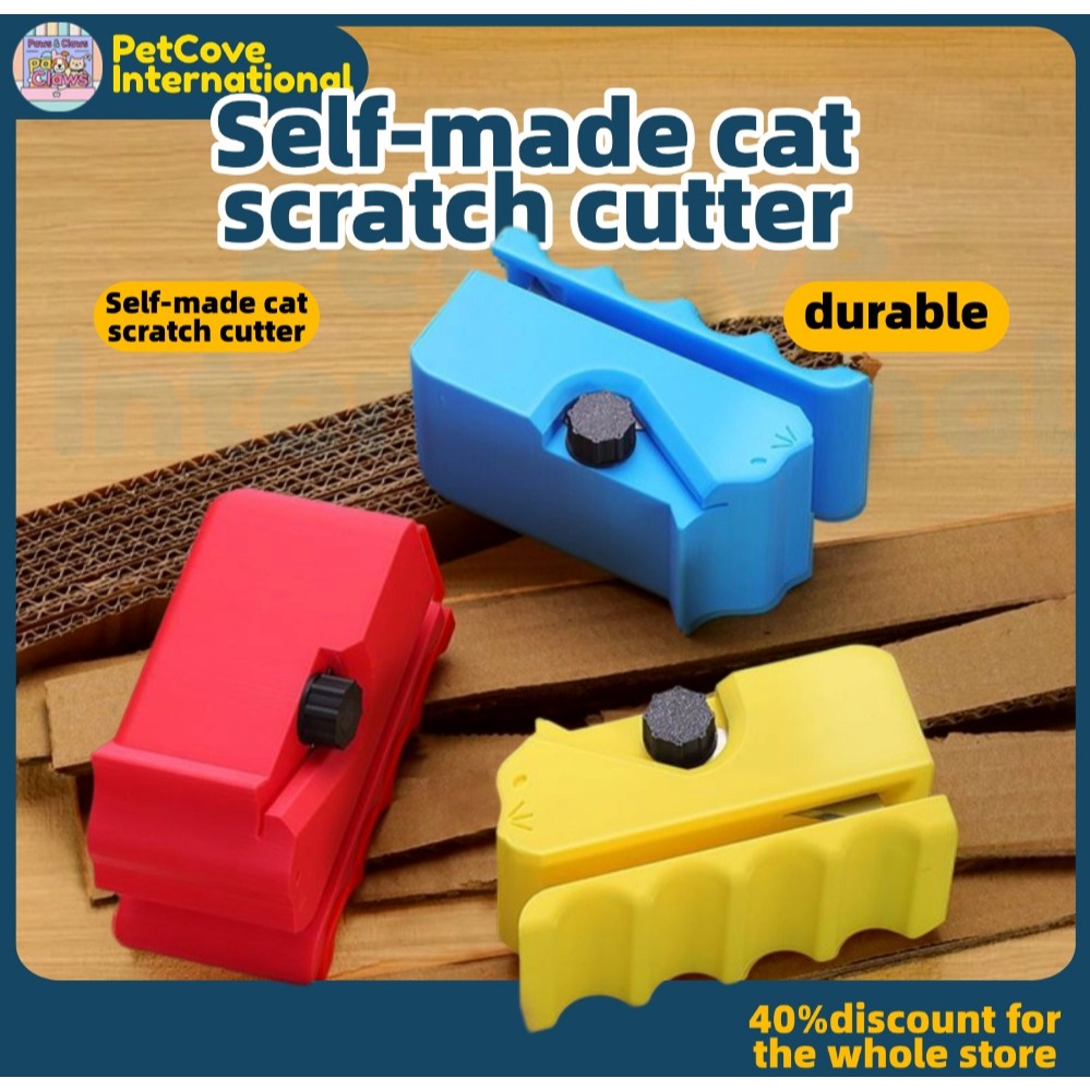[Pet Cove] Homemade Cat scratch board Cat scratch cutter Cardboard ...