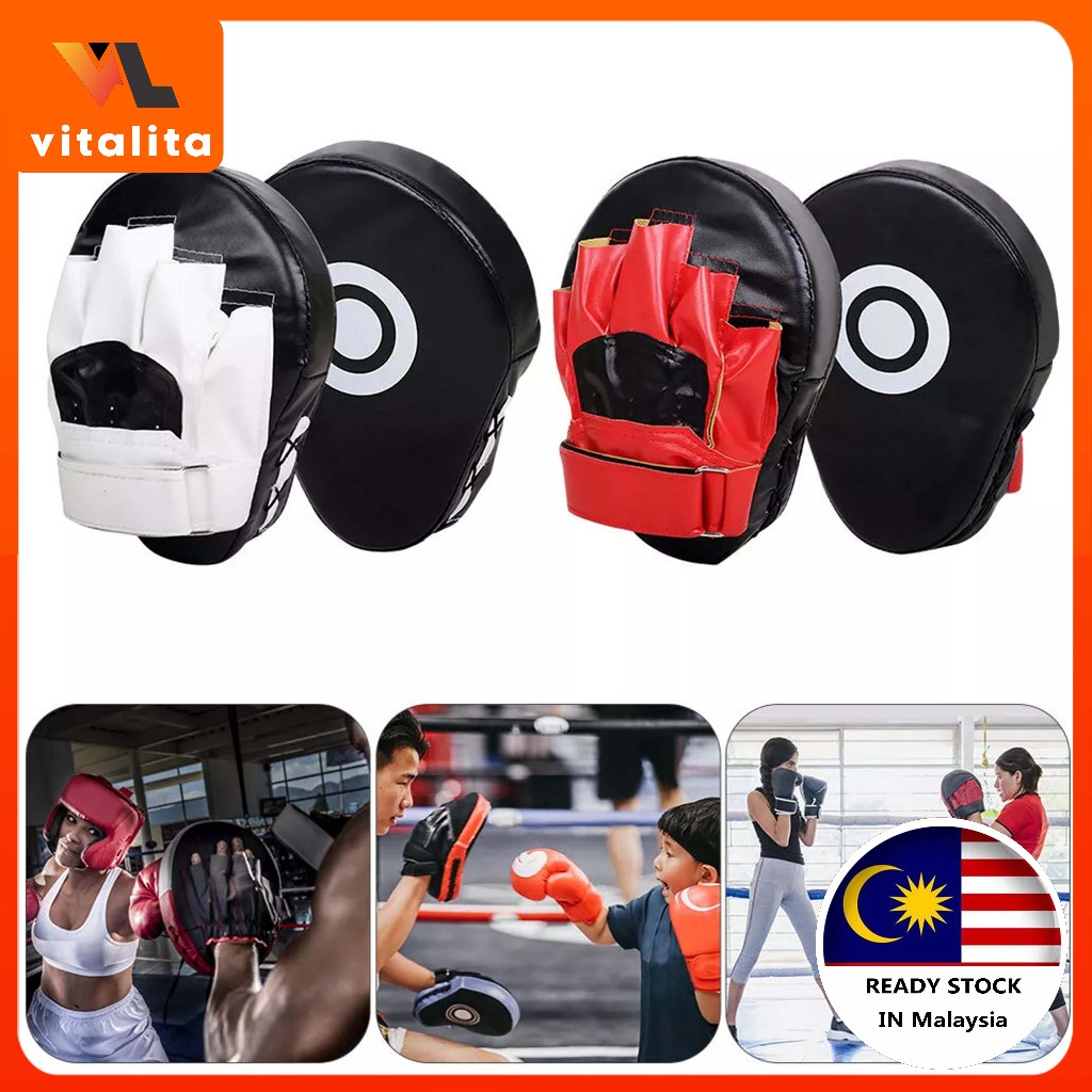 Sanda boxing target foot targets blocks sparring kicking punching pad ...