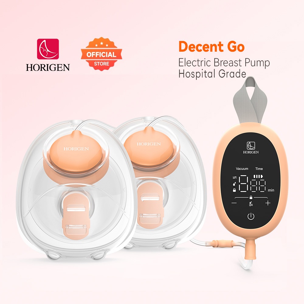 Horigen Decent Go Hands-free Double Electric Breast Pump with ...