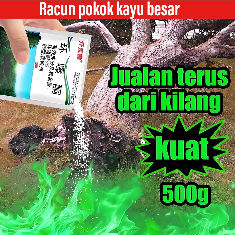 The roots rotted in 1 day!racun pokok besar 500g Racun pokok kayu besar ...