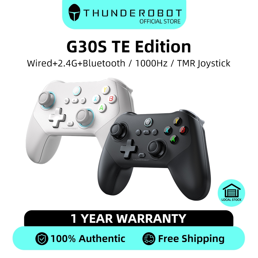 Thunderobot G30S TE Edition Wireless Gaming Controller, Xbox-Like Wired ...