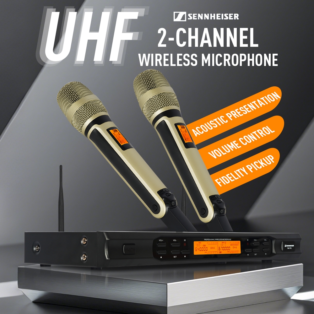 Sennheiser new trend of floating microphone is a long range wireless ...