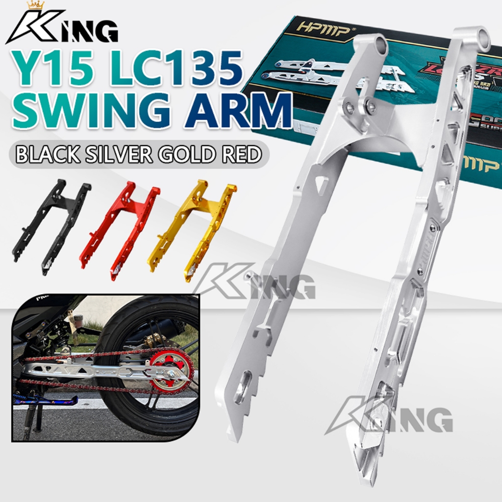 HPMP LC135 Y15 Y16 SWING ARM +2 INCH WITH PLOY BUSH CNC ALLOY SIAP ARM ...