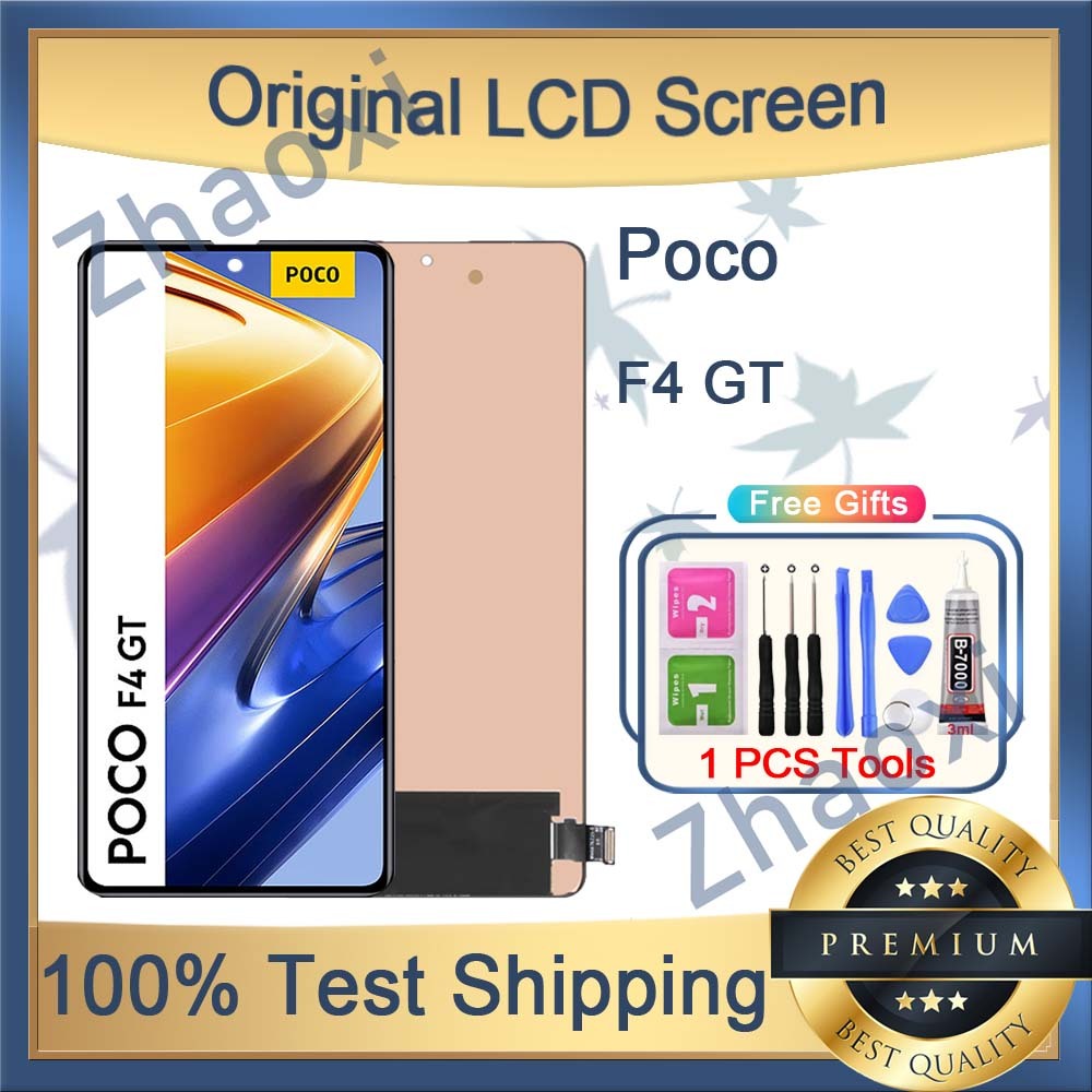 Original AMOLED Poco F4 GT 5G LCD Screen With Frame Replacement | Shopee Malaysia