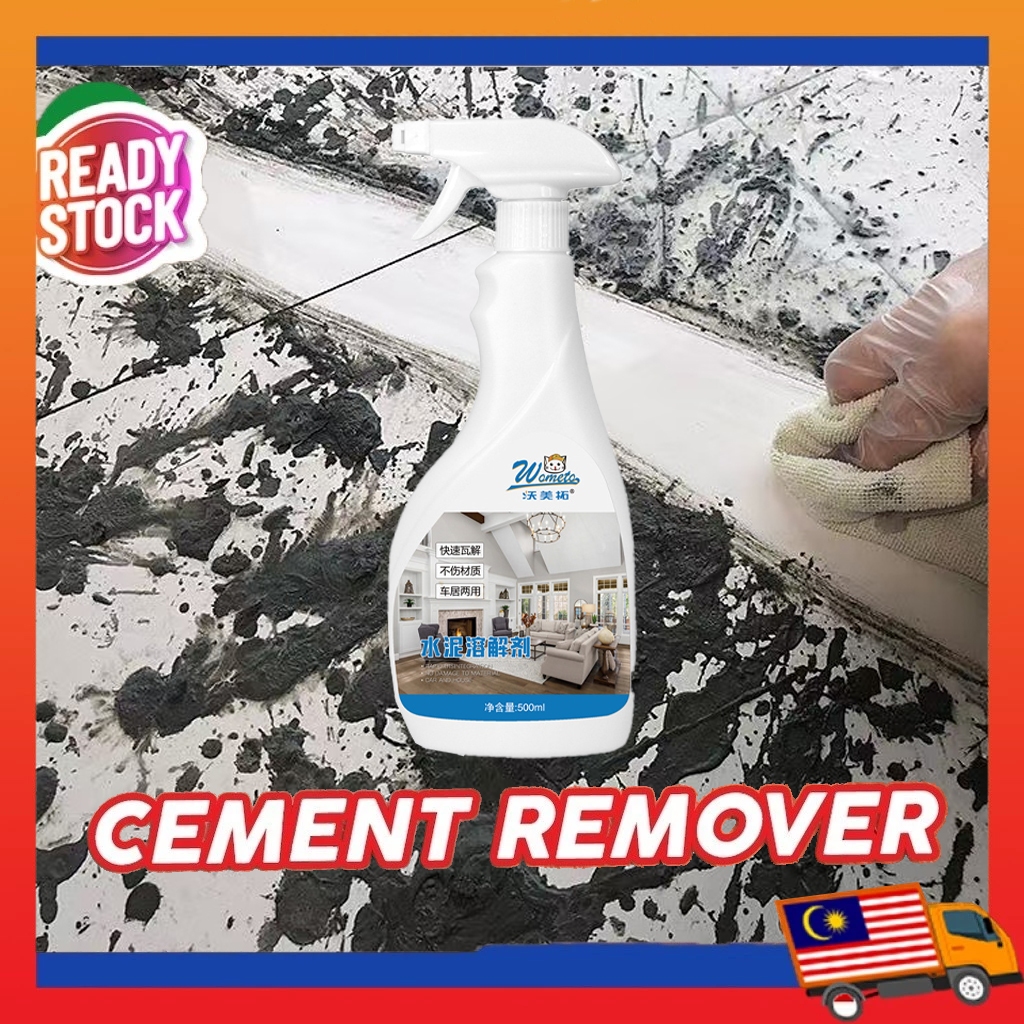 CementRemover For Tiles 500ml Cleaner Remove Stain Grout Rust Hard ...