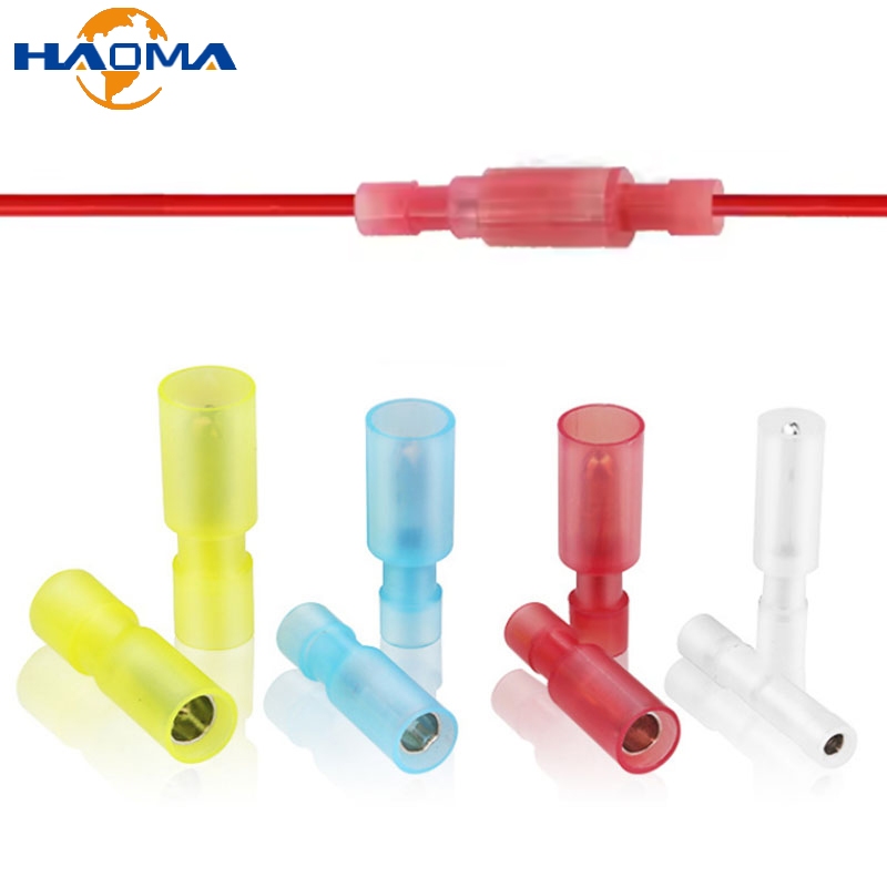 Female and Male Crimp Terminal Bullet Terminals Crimp Connector ...