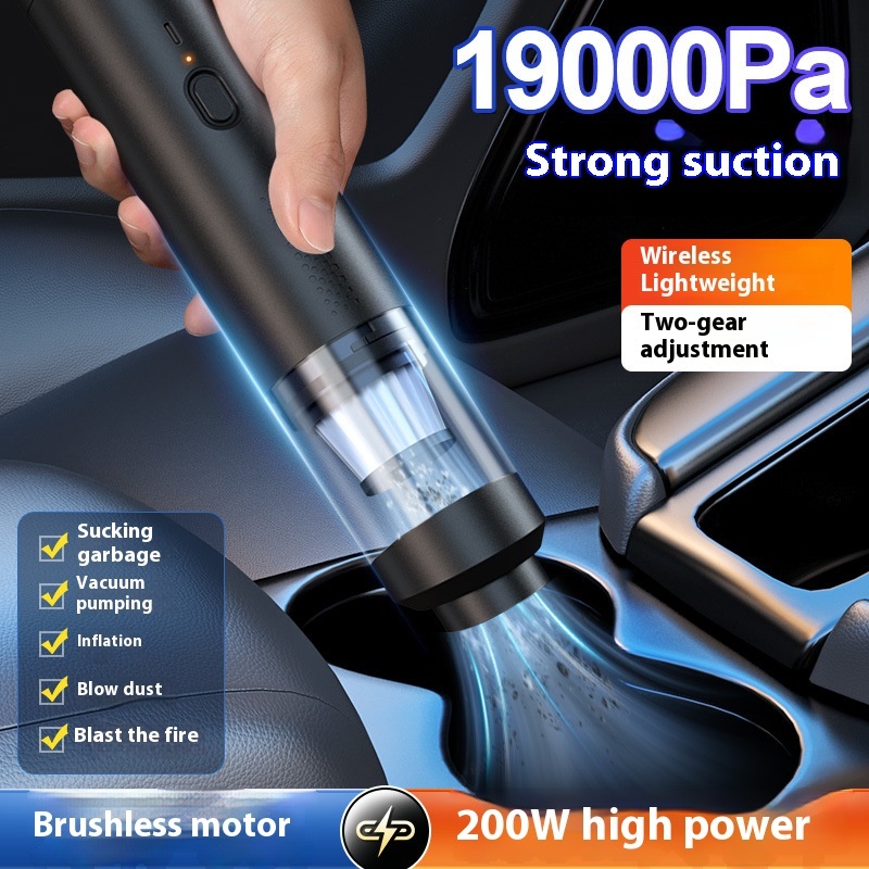 handheld vacuum cleaner, car vacuum cleaner Pet hair suction, electric ...