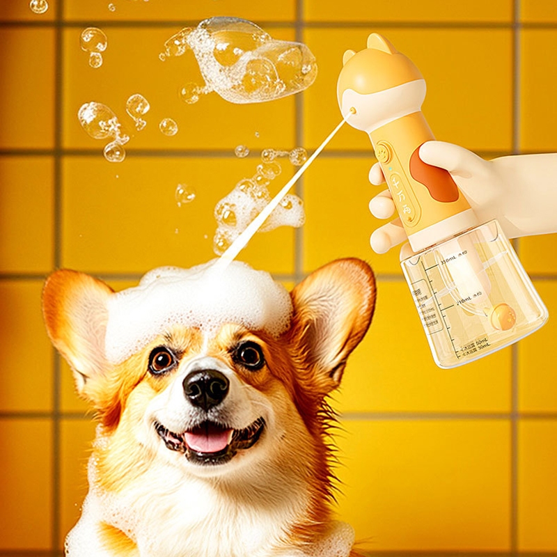 Pet Cat Shape Electric Bubbler for Dog and Cat Bath Bubble Machine ...