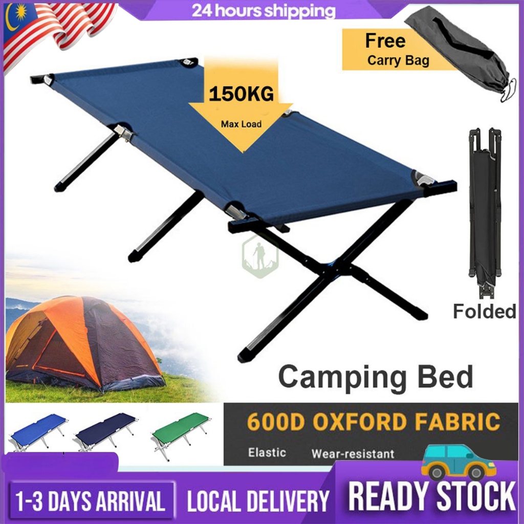 AFO Top Foldable Camping Bed Portable Katil Lipat Folding Camping ...