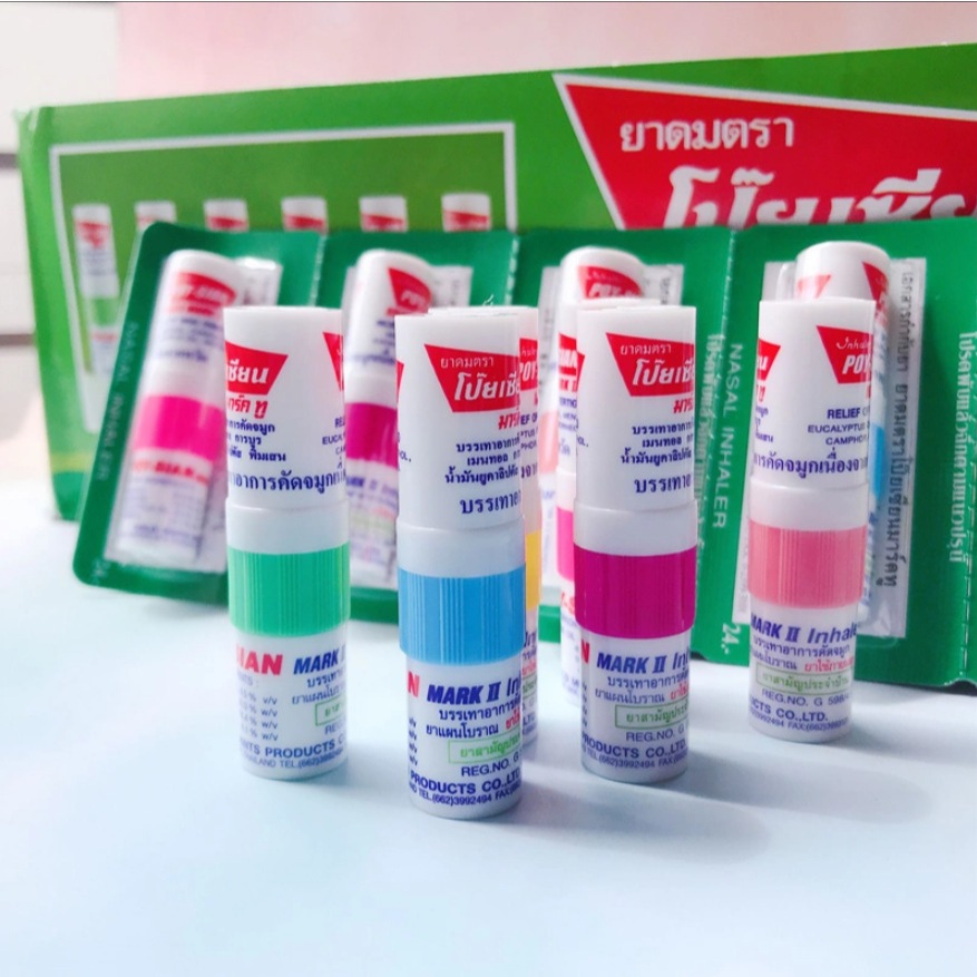 New Arrival！ Poy-Sian Mark II Nasal Inhaler (6-Piece Pack) – Stay ...