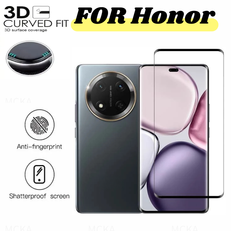 3D Full Screen HD Tempered Film for Honor X9C X9A X9B X7B 200 100 90 70 Pro Plus Magic 6 Pro ...