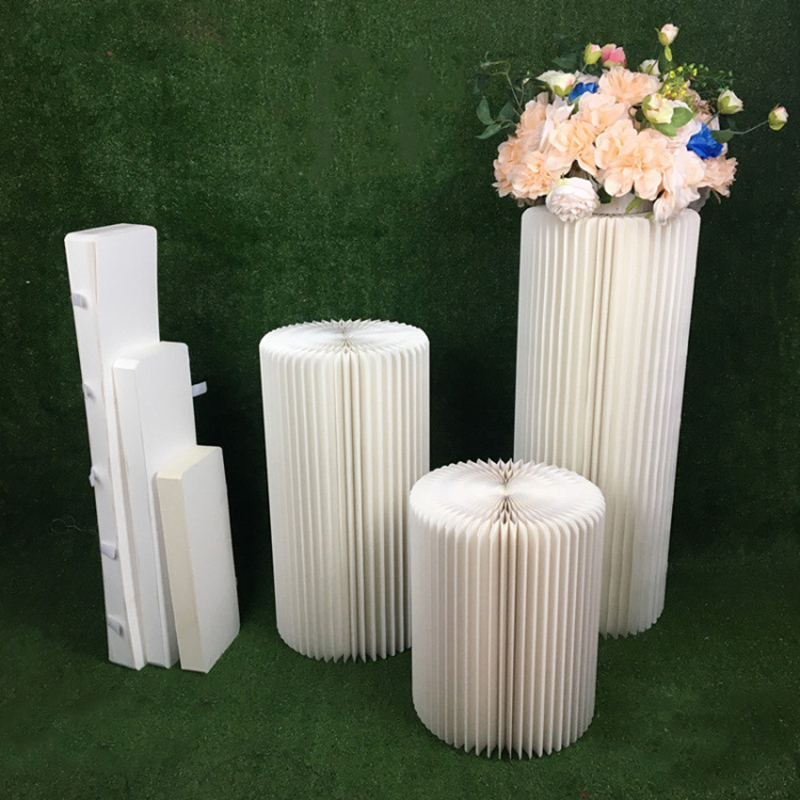 Eco-Friendly Honeycomb Dessert Display Stand | Foldable Wedding ...