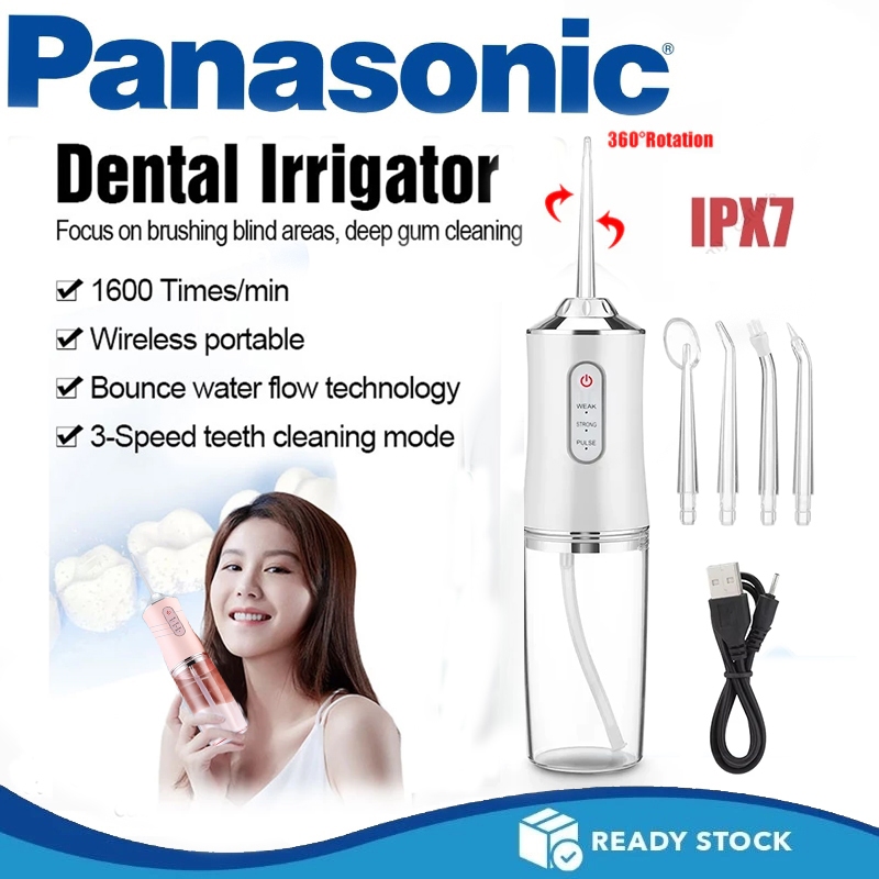 Panasonic Water Flosser 4 nozzles 3 modes DIY Water Flosser ...