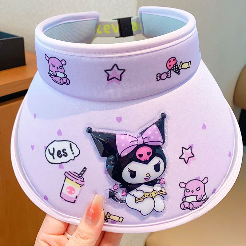 Cute Cartoon cap Sanrio Hat Kuromi Cinnamoroll My Melody Pom Pom Purin ...