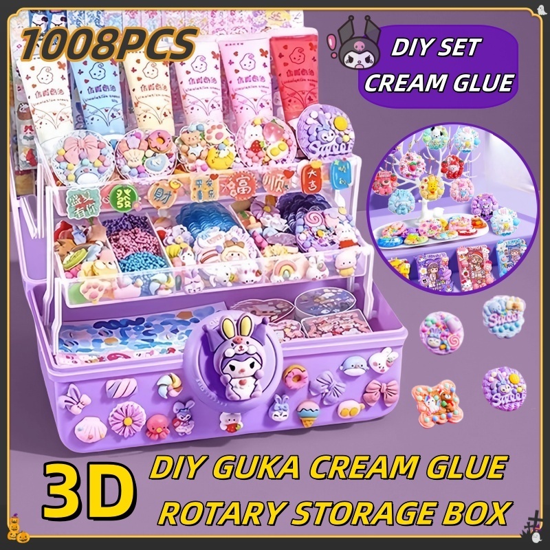 ⭐Ready Stock⭐ 1008PCS Full Set Gooka Material Package Sticker Kids ...