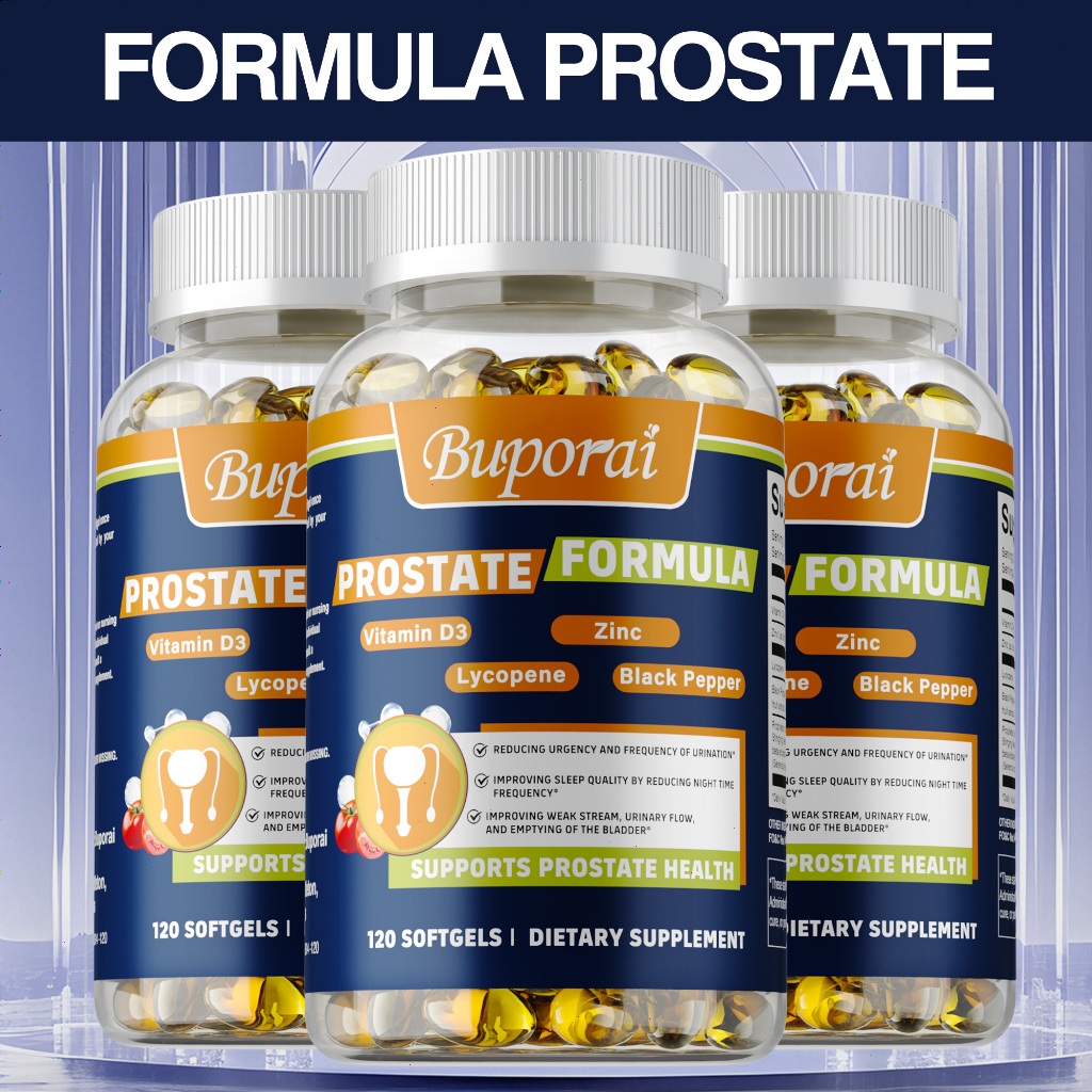 Advanced Men's Prostate Support Natural Supplement with Saw Palmetto ...