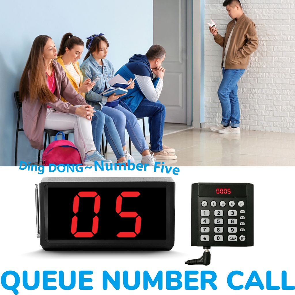 Queue number call system for office Clinic Office Consult Room Counter ...