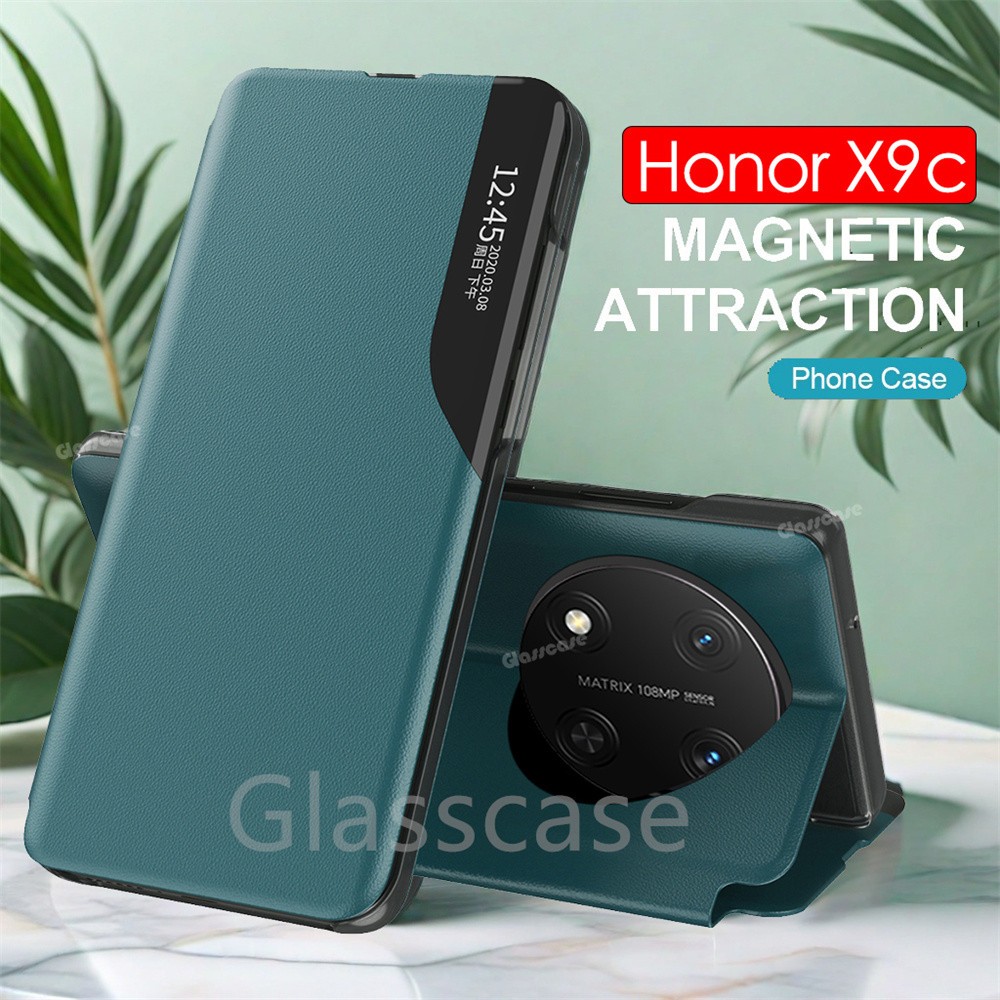 For Honor X9A X9B X9C HonorX9C X 9C Matte Leather Flip Phone Case ...